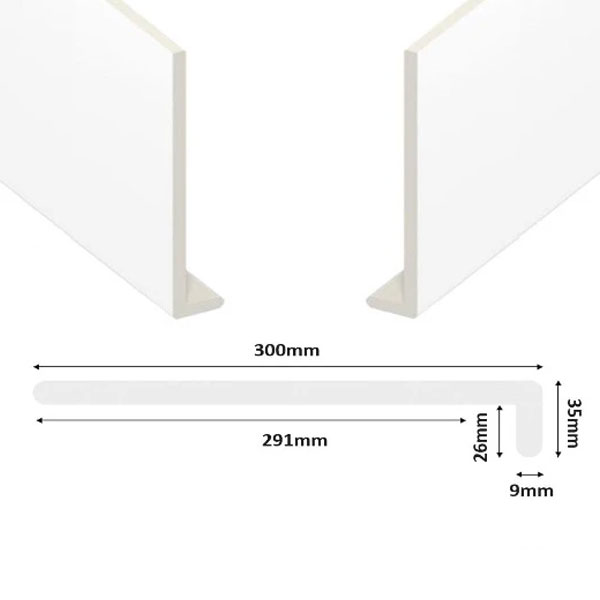 Shop Premium Quality 1.25m Window Sill Cover Boards Square Edge