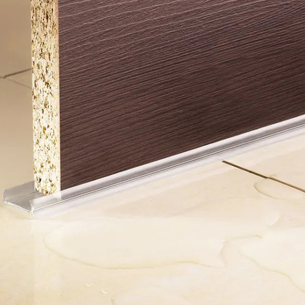Shop High Quality 1m Long PVC Plinth Sealing Strip MDF Kickboard Panel