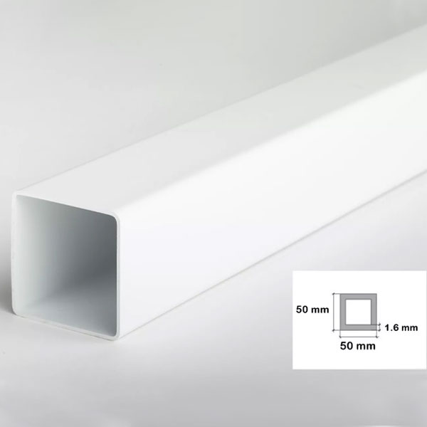 Shop Good Quality 2.5m Plastic Square Tubes, Square PVC Pipe & PVC Box ...