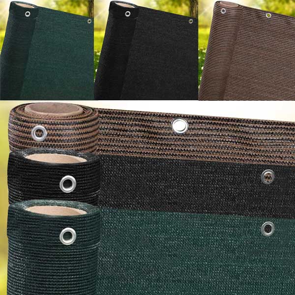 Shop Premium Quality 220gsm Garden Screening Windbreak Fencing 95% ...