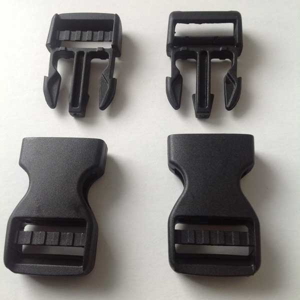 Buy High Quality 25mm Dual Adjust Black Plastic Side Release ...