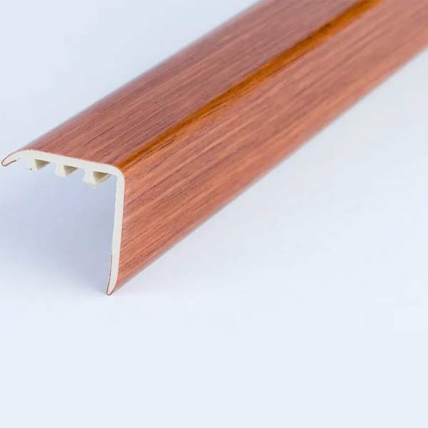 Shop Top Quality 30 x 30mm UPVC Wood Effect Stair Edge Nosing Trim Edge ...