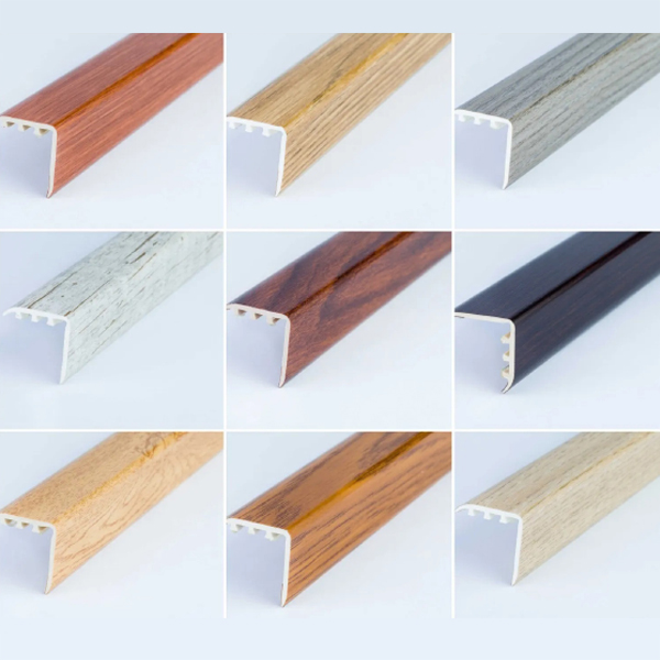 Shop Top Quality 30 x 30mm UPVC Wood Effect Stair Edge Nosing Trim Edge ...