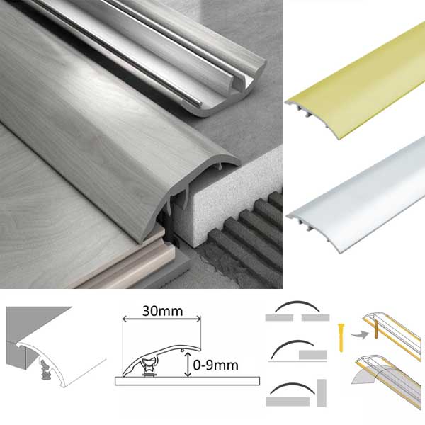 Shop Best Quality 30mm Aluminium Door Bar Threshold Strip for Multi ...