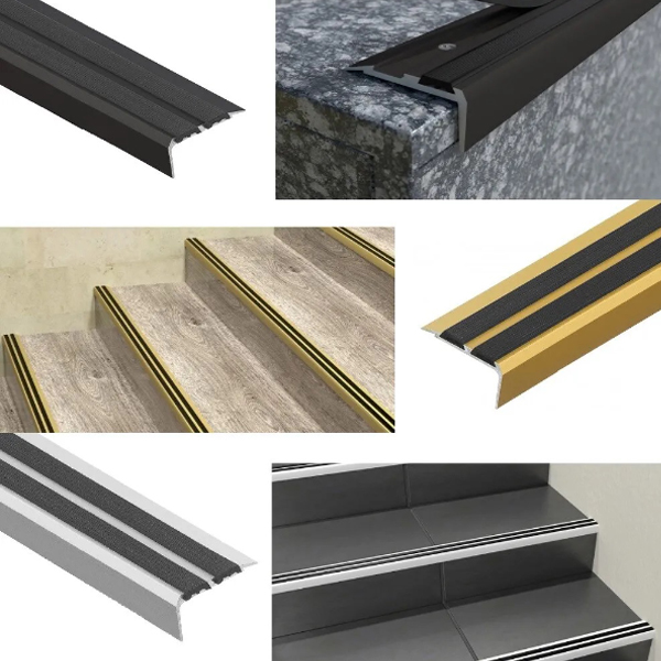 Buy Top Quality 0.9m Aluminium Stair Edge Nosing Trim Step Edging Strip ...
