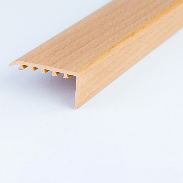 Buy High Quality 45 x 22mm UPVC Wood Effect Stair Edge Trim Nosing