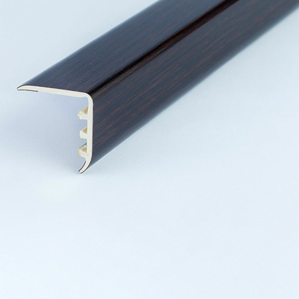 Buy High Quality 45 x 22mm UPVC Wood Effect Stair Edge Trim Nosing