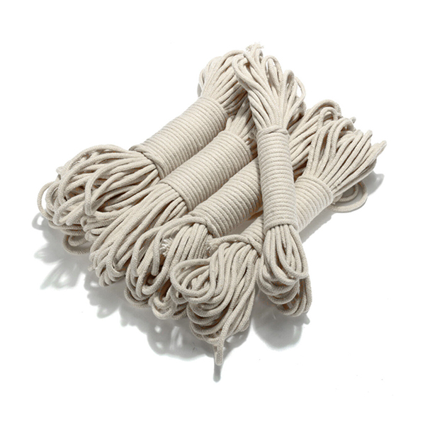 Shop Top Quality 4mm Thick Cotton Rope for Pulley Systems, Laundry ...