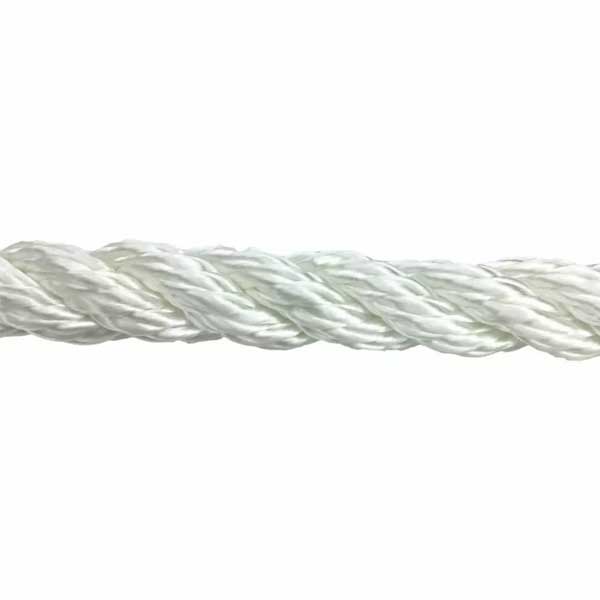 Buy Good Quality White Nylon 3 Strand Rope Mooring & Anchoring