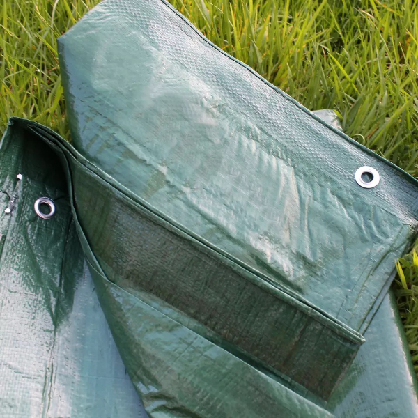 Buy Best Quality 80 GSM Strengthened Waterproof Soft Strong Green Tarp ...