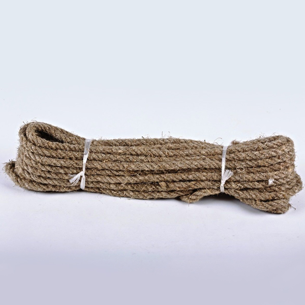 Shop Top Quality 22mm Thick European Flax Linen Hemp Rope Twisted ...