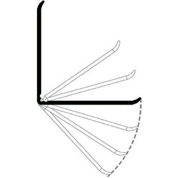 Buy Flexible Plastic Angle Trim White Wall Corner Protector