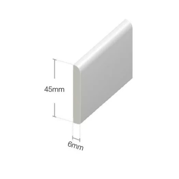 Aluminium Door Thresholds / 45mm Door Frame Kit Edge Strips Plastic ...