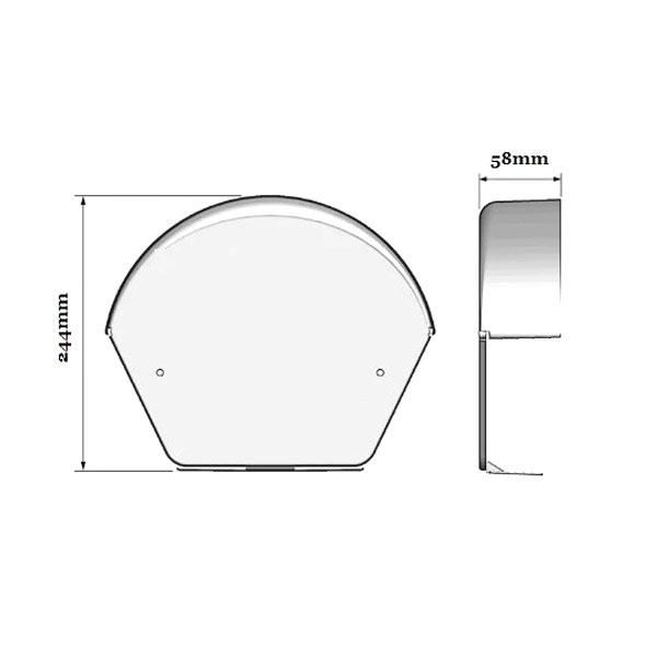Shop Premium Quality PVC Dry Verge U Ridge End Cap