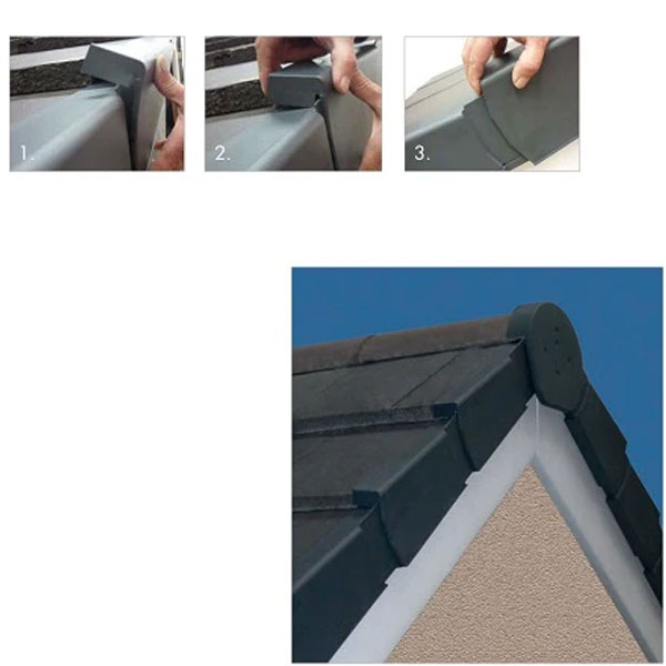 Shop Premium Quality U Round Dry Verge PVC Roof Kit