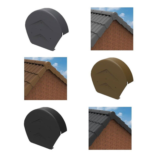 Shop Premium Quality Round Ridge End Dry Verge Roof Kit