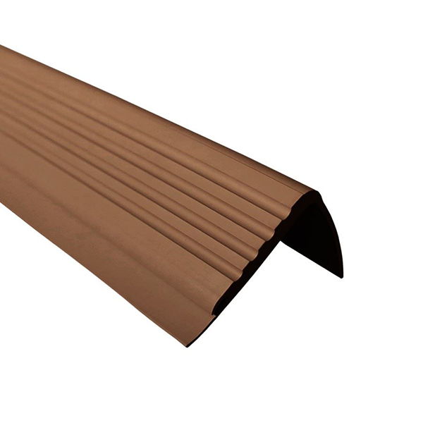 Bullnose Stair Nosing / Non Slip PVC Bullnose Stair Nosing Rubber Angle ...