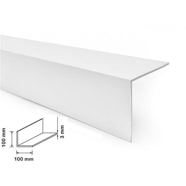 Buy Good Quality 1m White Plastic Pvc Corner 90 Degree Angle Trim