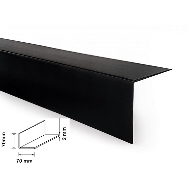 Shop Best Quality 1m Black Plastic PVC Corner 90 Degree Angle Trim