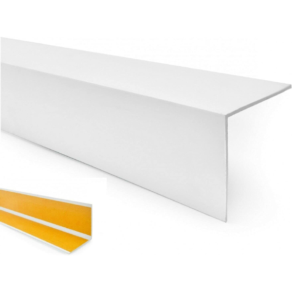 Buy Top Quality 1 Metre Self-Adhesive Plastic PVC Corner 90 Degree ...