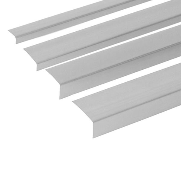 Buy High Quality 1m Unequal Plastic Light Grey PVC Corner 90 Degree ...