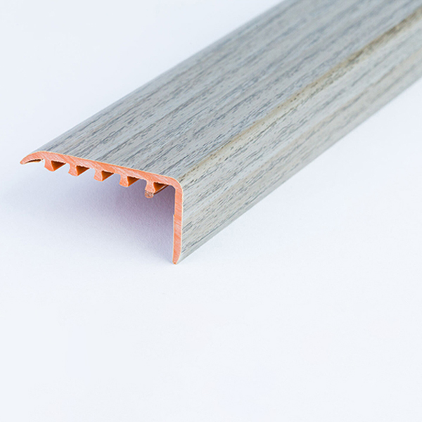 Buy High Quality 45 x 22mm UPVC Wood Effect Stair Edge Trim Nosing