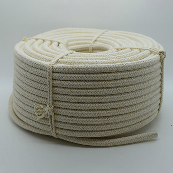 Buy Best Quality 6mm Braided Cotton Rope in Natural Color for Handles ...