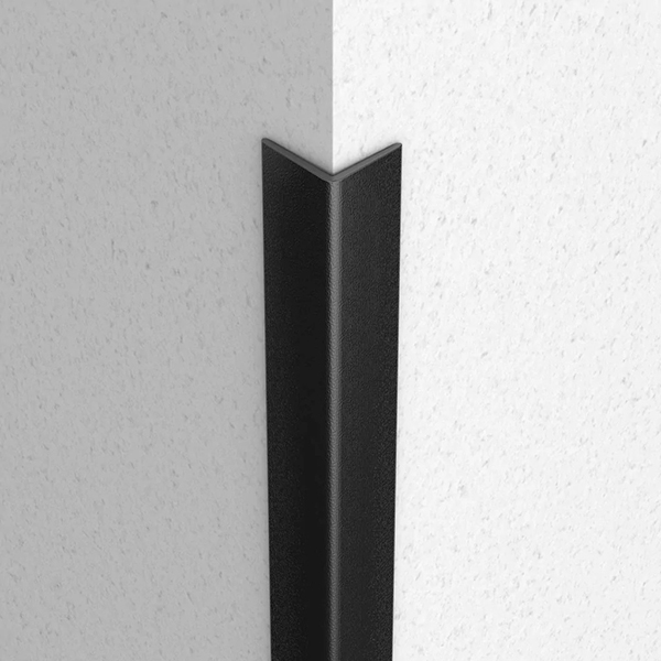 Shop High Quality Black Plastic Pvc Corner 90 Degree Angle Trim 2.9 ...