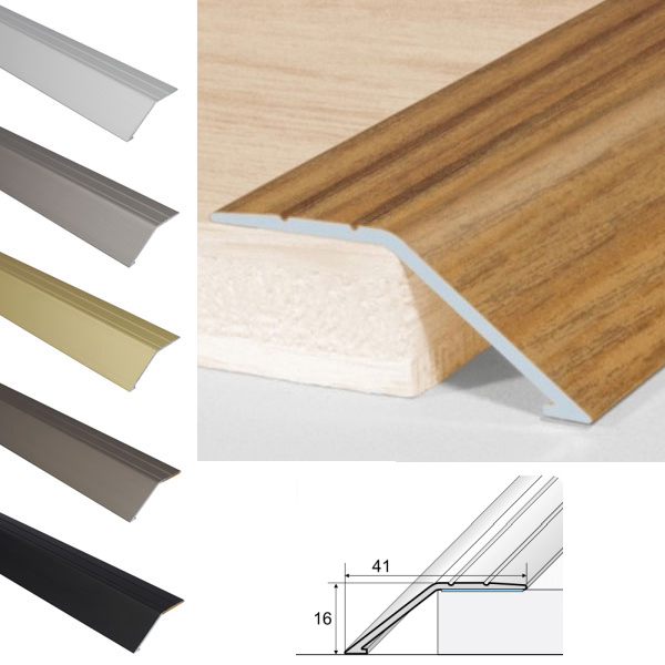 Buy Top Quality 41mm Anodised Aluminium Door Threshold Ramp Profile ...