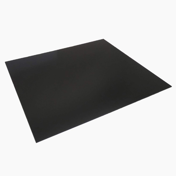 Shop Premium Quality Non Slip Black Plate Finish Smooth Rubber Sheet ...