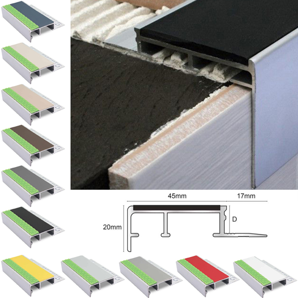 Shop Good Quality Commercial Stair Nosing {size} x 12.5mm Flooring ...