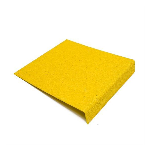 Heavy Duty Black GRP Anti Slip Stair Tread Cover For Stairways